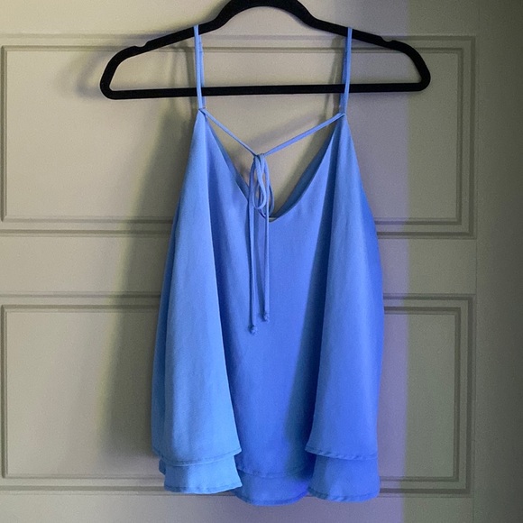 Everly | Tops | Powder Blue Top | Poshmark